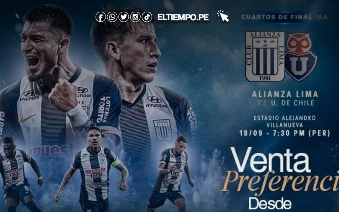 Entradas Alianza Lima vs U de Chile